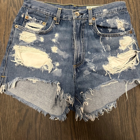 rag & bone | Shorts | Brand New Rag And Bone Denim Shorts Size 27 4 ...